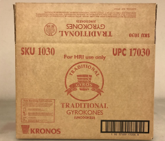 Frozen Kronos – Gyrokone, Beef & Lamb – 20lb Box – Store 2 Door Direct